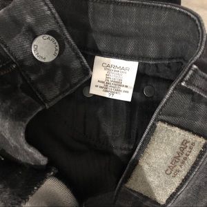 Carmar | Jeans | Carmar Faded Black Grey High Rise Skinny Jeans 27 ...